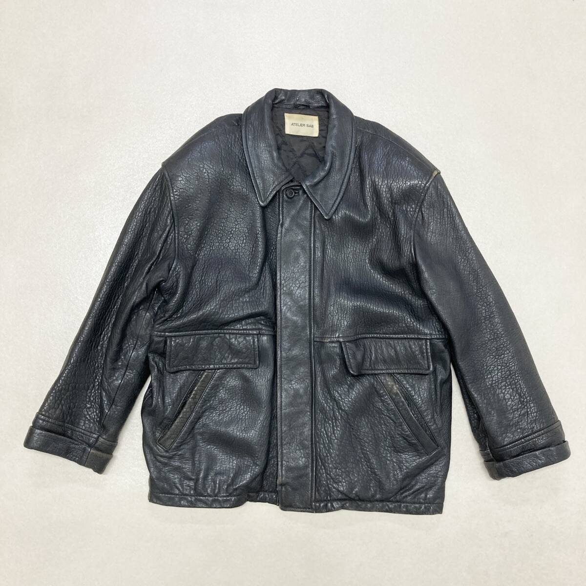 Yahoo!オークション -「アトリエサブ レザー ジャケット」の落札 Yahoo!オークション -「アトリエサブ レザー ジャケット」の落札