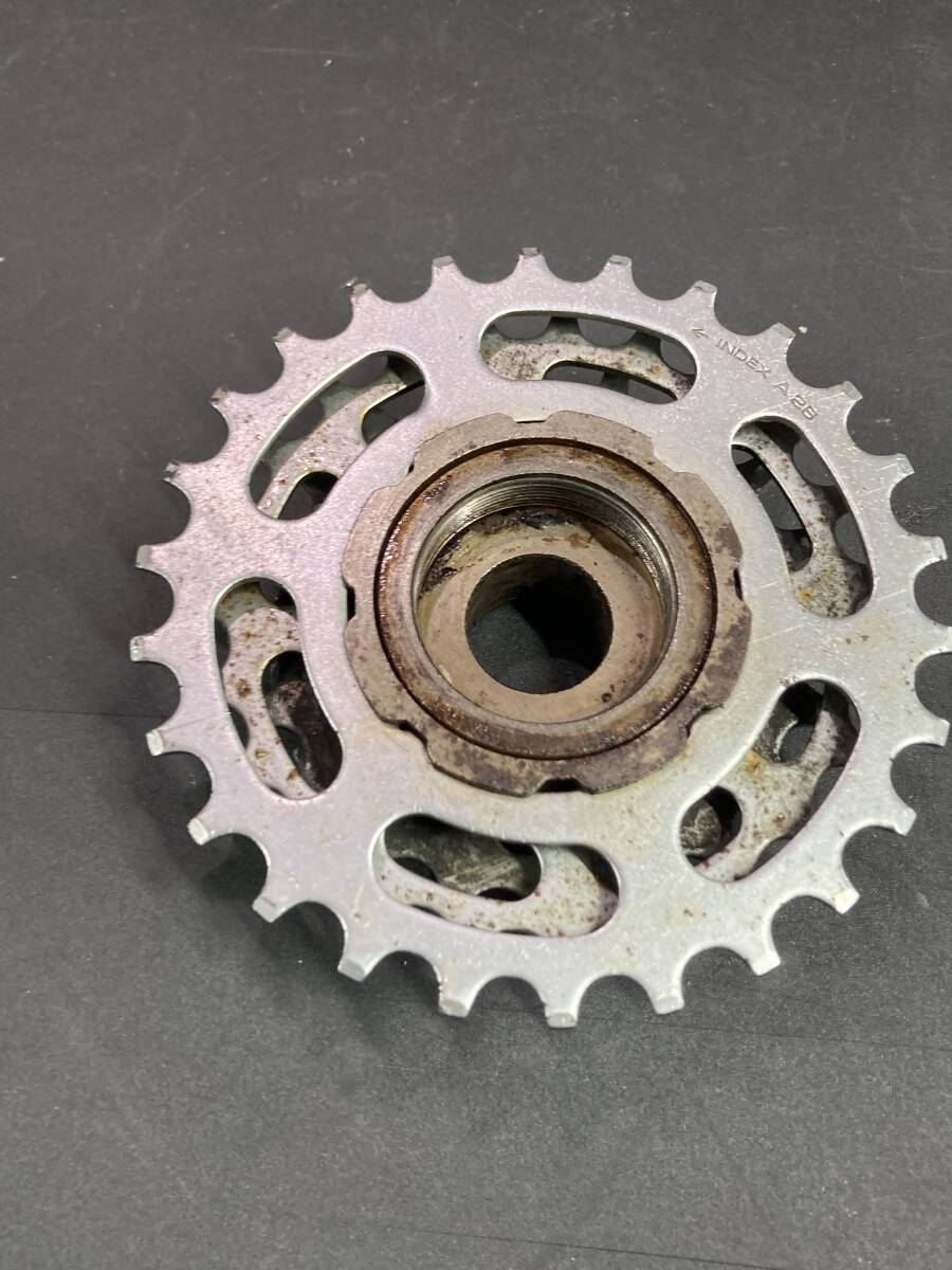 Yahoo!オークション - SUNTOUR 「サンツアー」 α 6S 14-26T スプロケ...