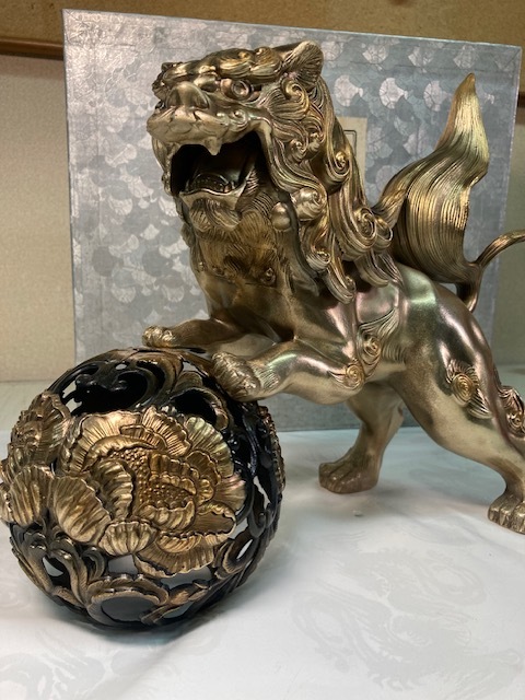 Yahoo!オークション -「玉獅子」(鉄製) (金属工芸)の落札相場 Yahoo!オークション -「玉獅子」(鉄製) (金属工芸)の落札相場