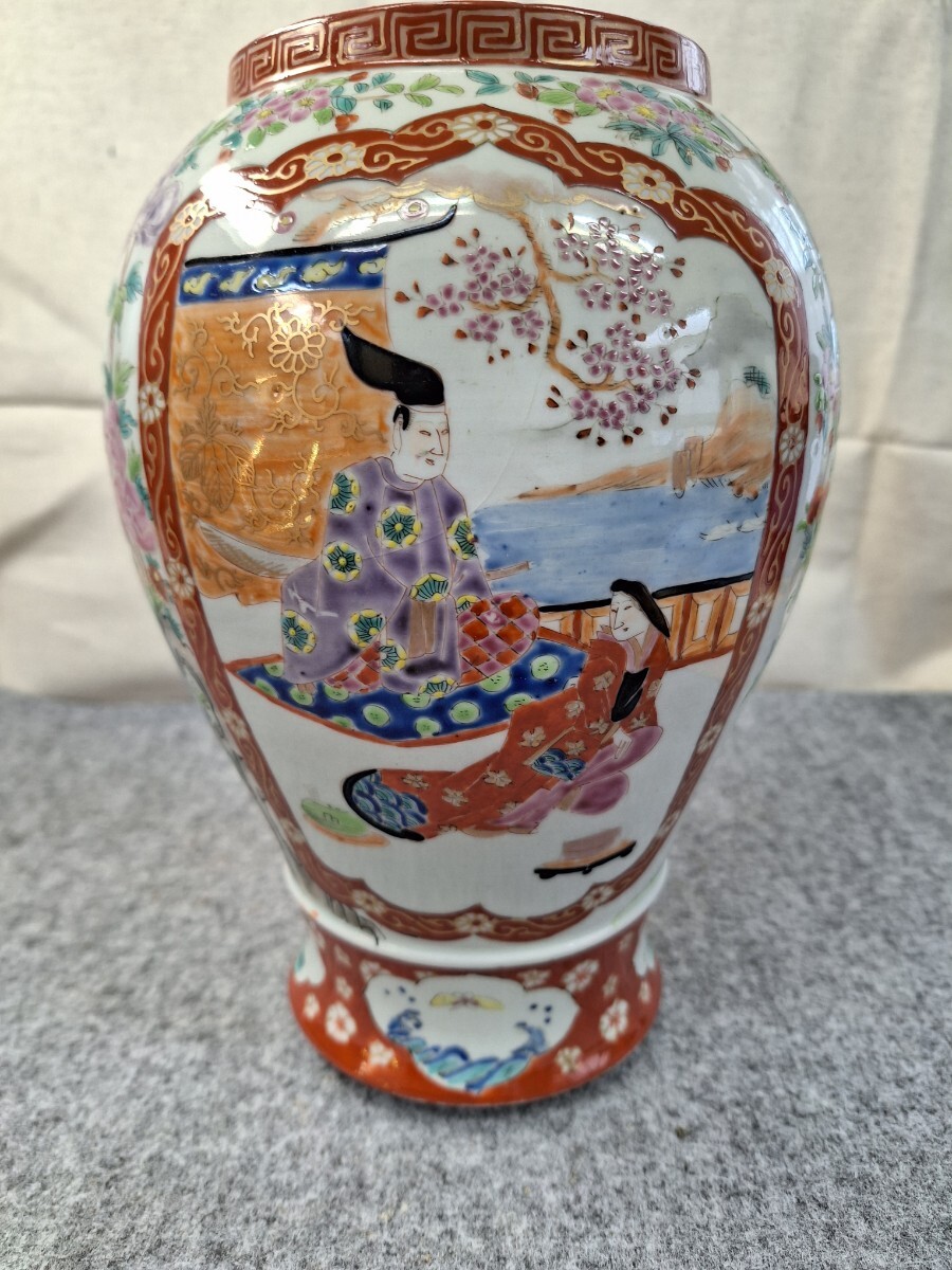 Yahoo!オークション -「(明治)」(花器、壷) (九谷)の落札相場 Yahoo!オークション -「(明治)」(花器、壷) (九谷)の落札相場