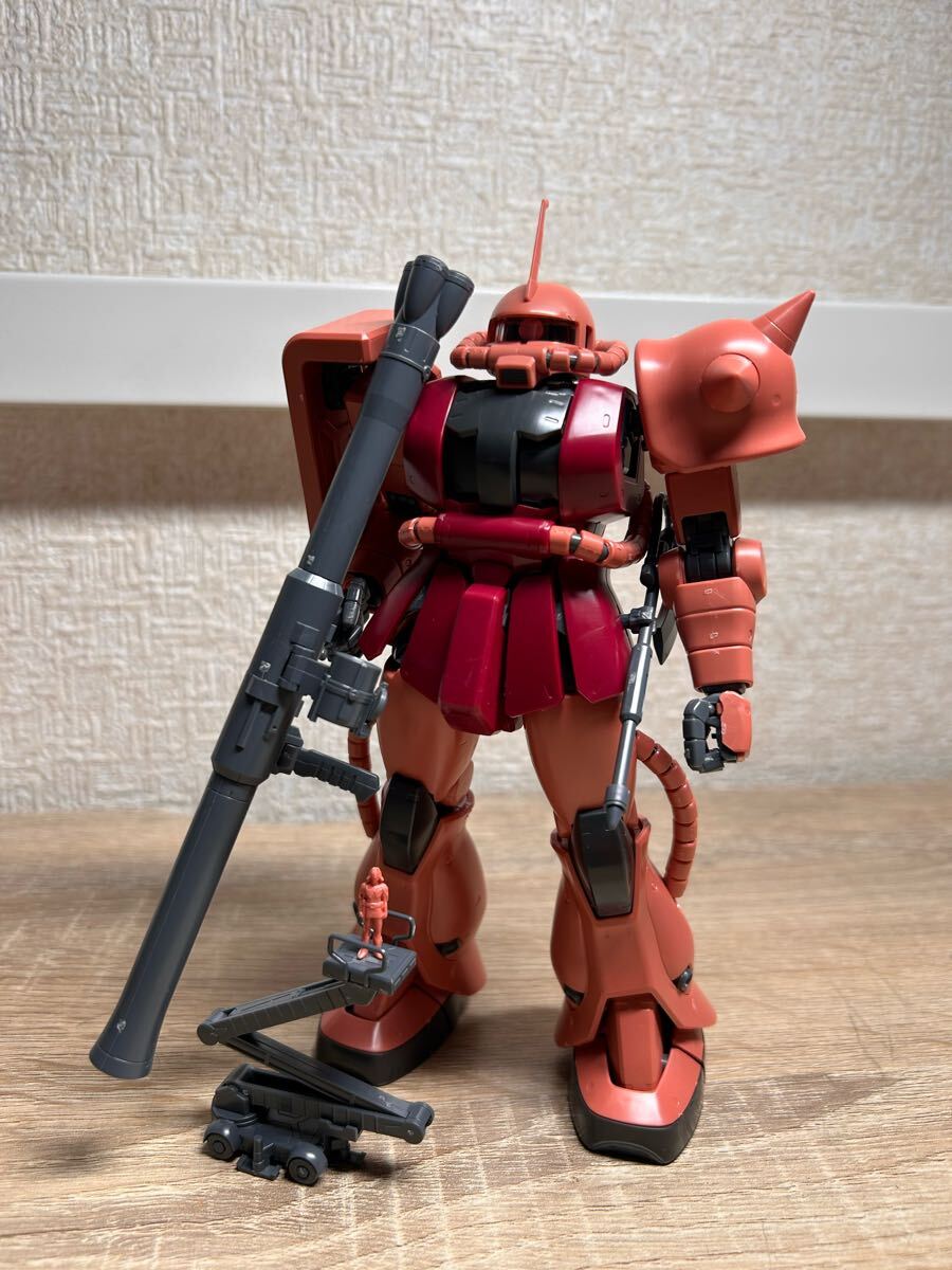 Yahoo!オークション -「mg シャア専用ザク」(完成品) (ガンダム Yahoo!オークション -「mg シャア専用ザク」(完成品) (ガンダム