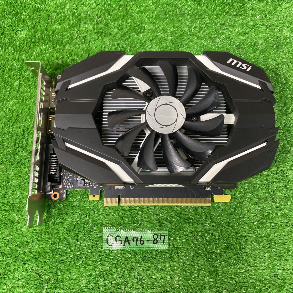 MSI GeForce GTX 1050 2G OC グラフィックスボード VD6204(中古 良品)