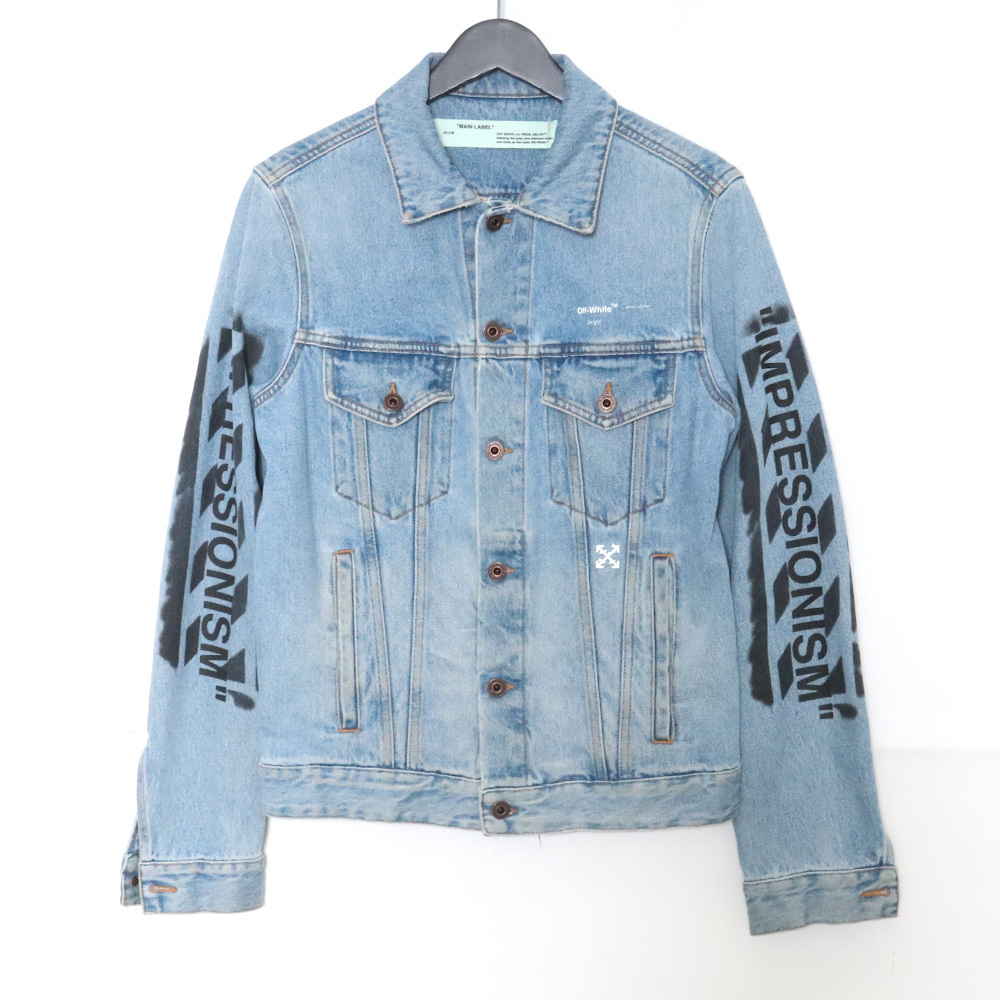 2025年最新】Yahoo!オークション -off white デニム ジャケット 2025年最新】Yahoo!オークション -off white デニム ジャケット