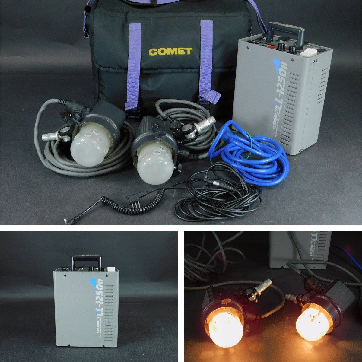 Comet CL-1250II ストロボセット(Yahoo!オークション -「1250 Comet CL-1250II ストロボセット(Yahoo!オークション -「1250