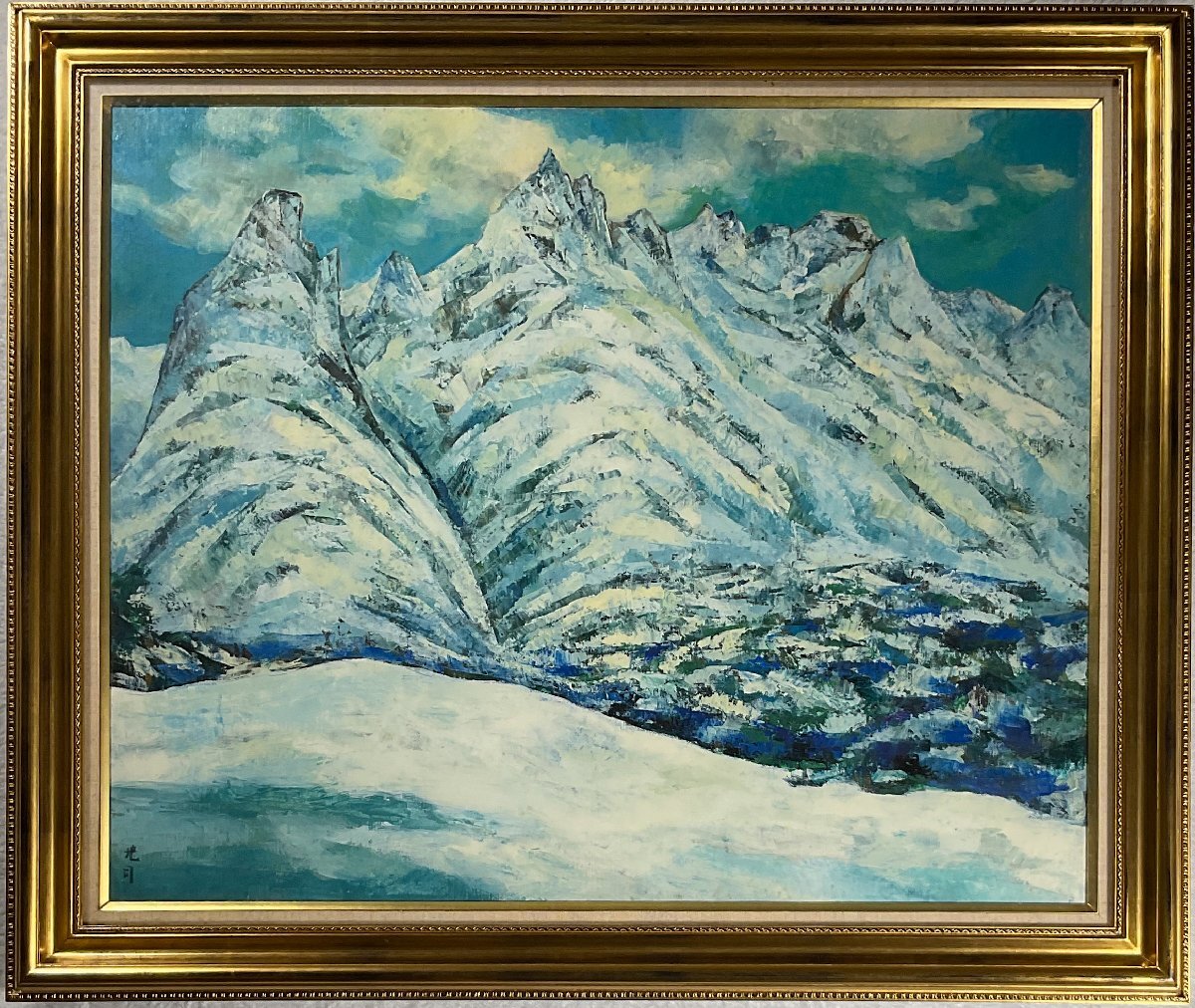 Yahoo!オークション -「残雪」(油彩) (絵画)の落札相場・落札価格 Yahoo!オークション -「残雪」(油彩) (絵画)の落札相場・落札価格