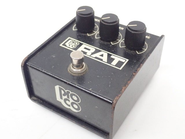 Pro Co RAT Black Face【1986年製】(中古/送料無料)【楽器検索 Pro Co RAT Black Face【1986年製】(中古/送料無料)【楽器検索