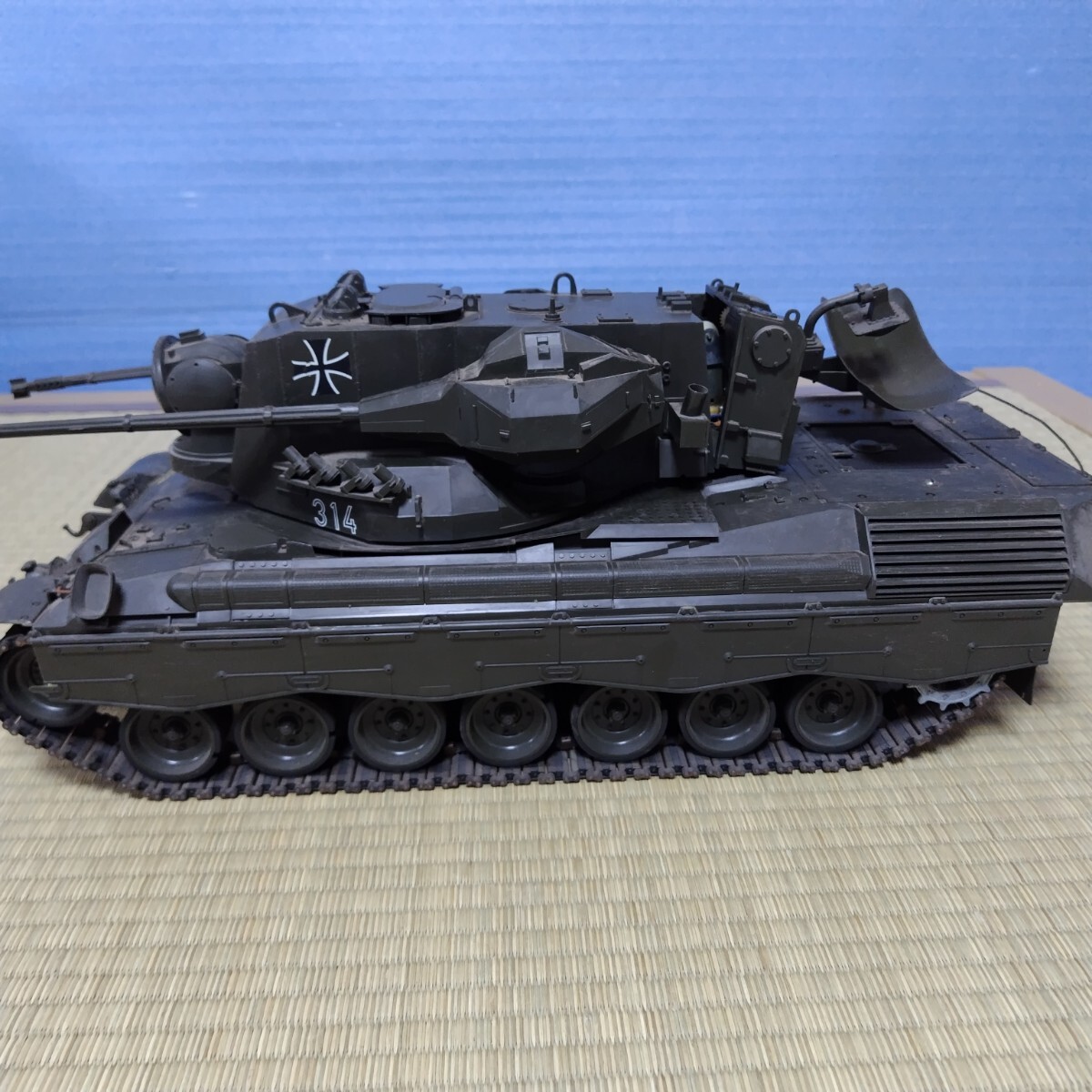 当時物 タミヤ/TAMIYA ゲパルト 自走対空砲 1/16 電動RC 当時物 タミヤ/TAMIYA ゲパルト 自走対空砲 1/16 電動RC